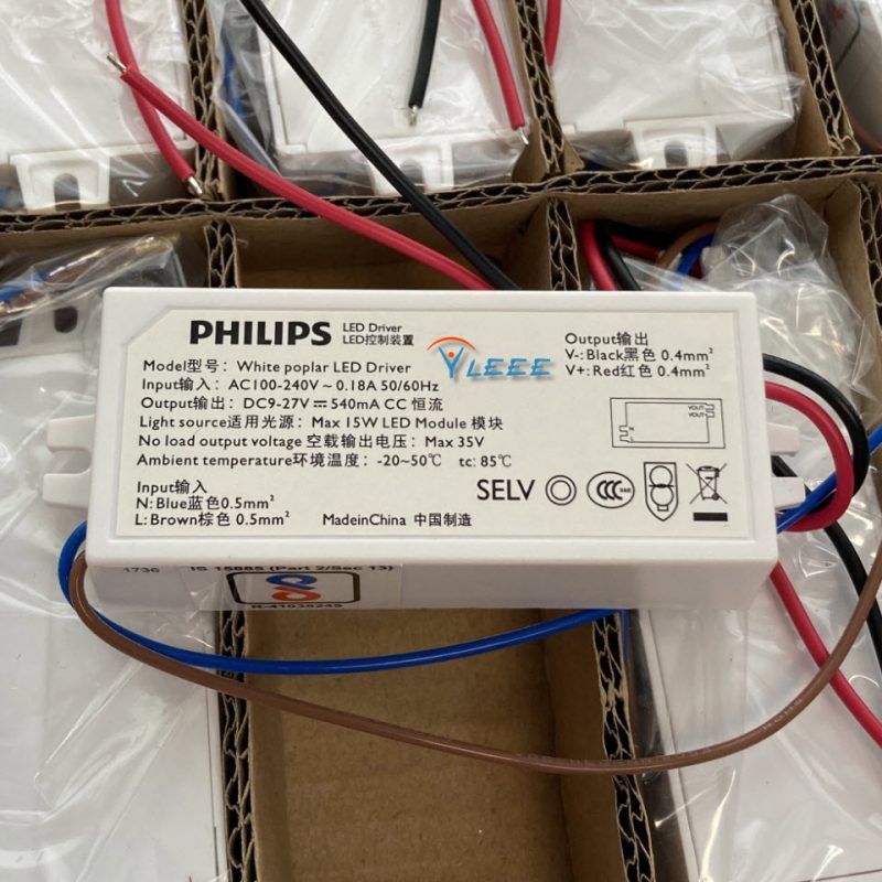 PHILIPS/飞利浦Power LED Driver LED控制装置 型号White poplar LED Drive 15W | 一乐电子